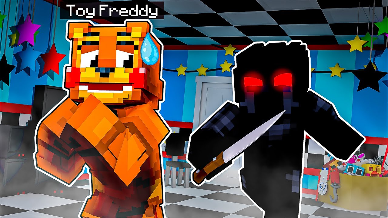 Toy Freddy Has a STALKER in Minecraft Five Nights at Freddy’s FNAF ...