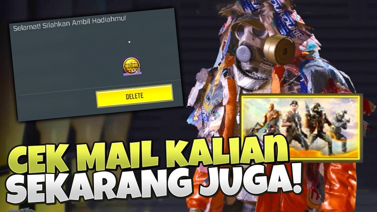 CEK MAIL KALIAN SEKARANG JUGA! CODM INDONESIA - YouTube