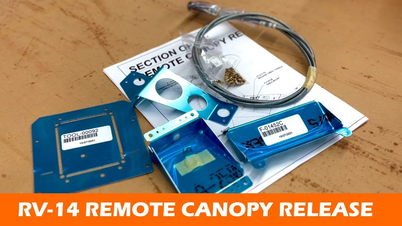 Introducing the RV-14 Remote Canopy Release Kit - YouTube