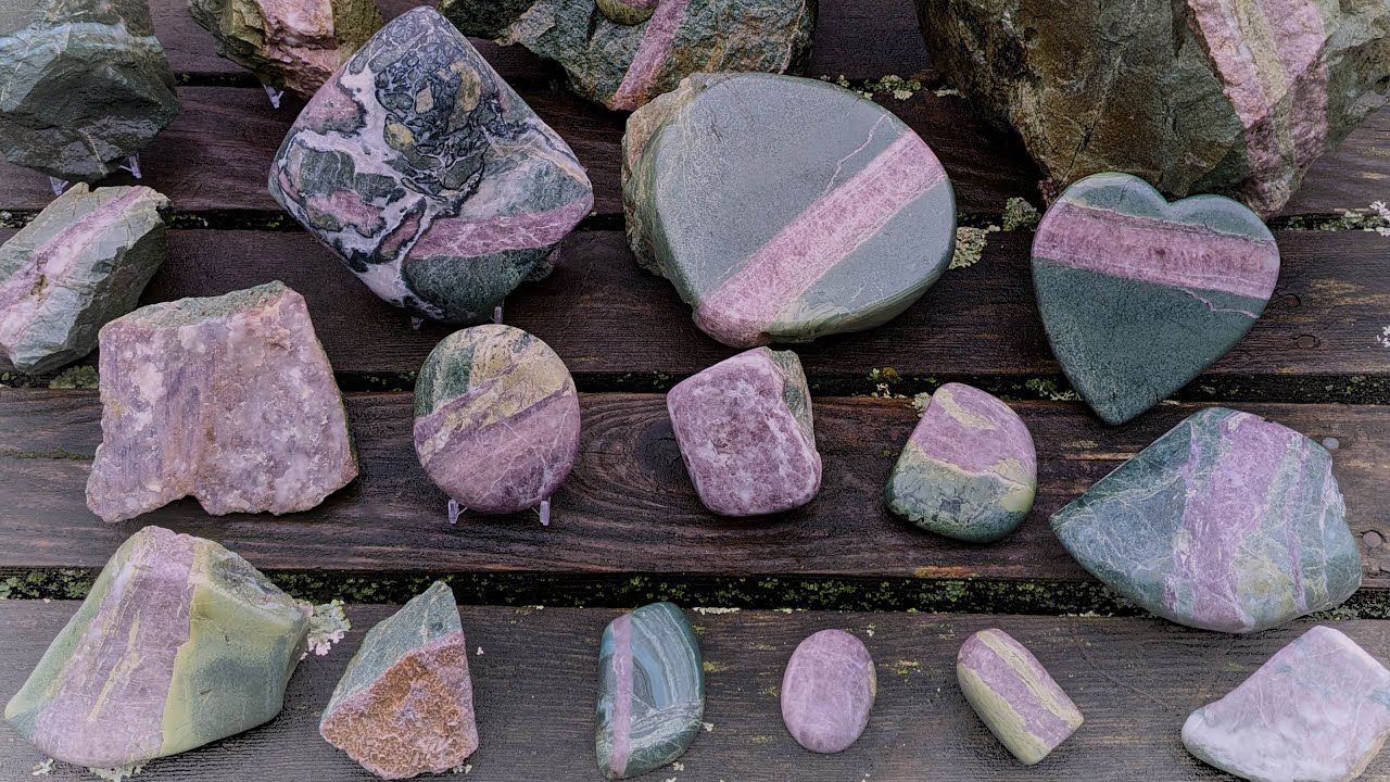 Canadian PURPLE AXINITE Discovery A Rare Color of rare Gemstone! - YouTube