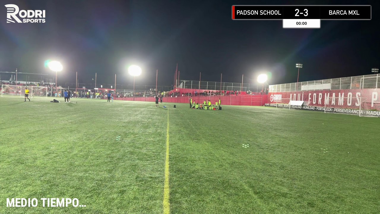 Padson International School VS Barca Mexicali - YouTube