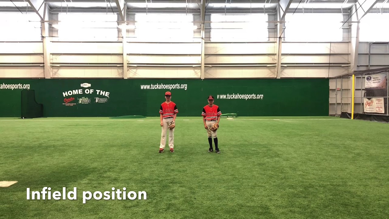 Infield position - YouTube