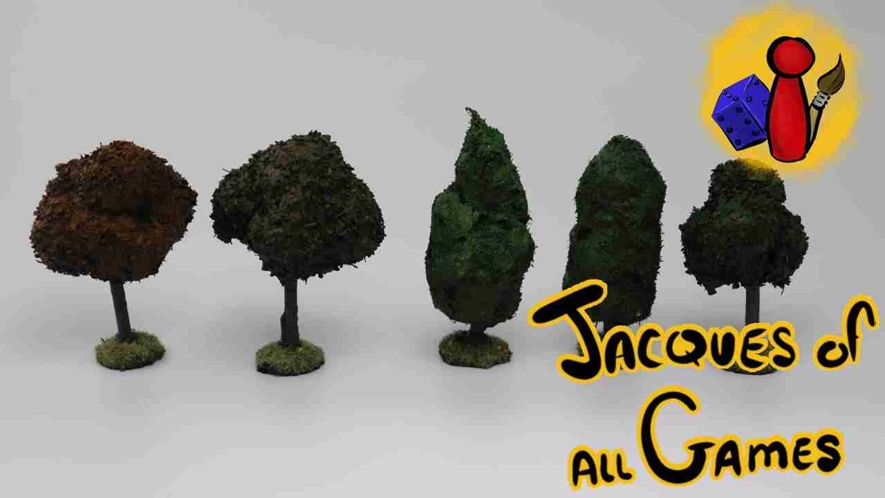 Making trees for 6mm, 10mm, or 15mm scale Wargaming - Cheap/Easy ...
