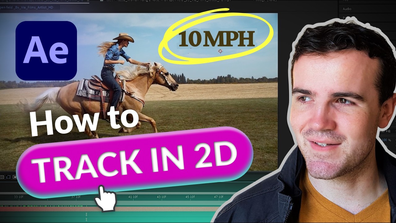 How to track 2D text in After Effects (Step by Step) - YouTube