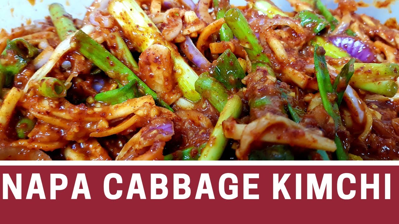Traditional Napa Cabbage Kimchi - YouTube