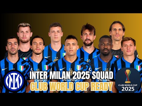 Inter Milan Squad for FIFA Club World Cup 2025 | Full Player Profiles ...