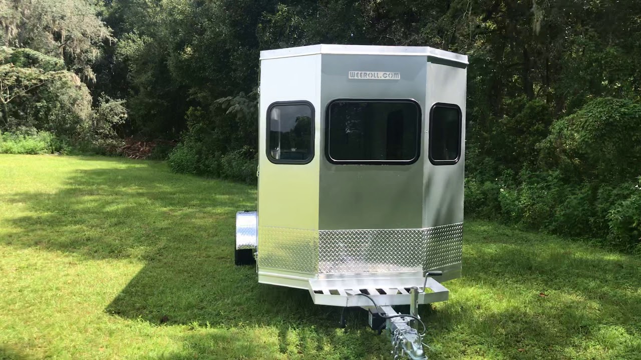 Weeroll Silver eagle aluminum Trailer not cargo trailer conversion ...
