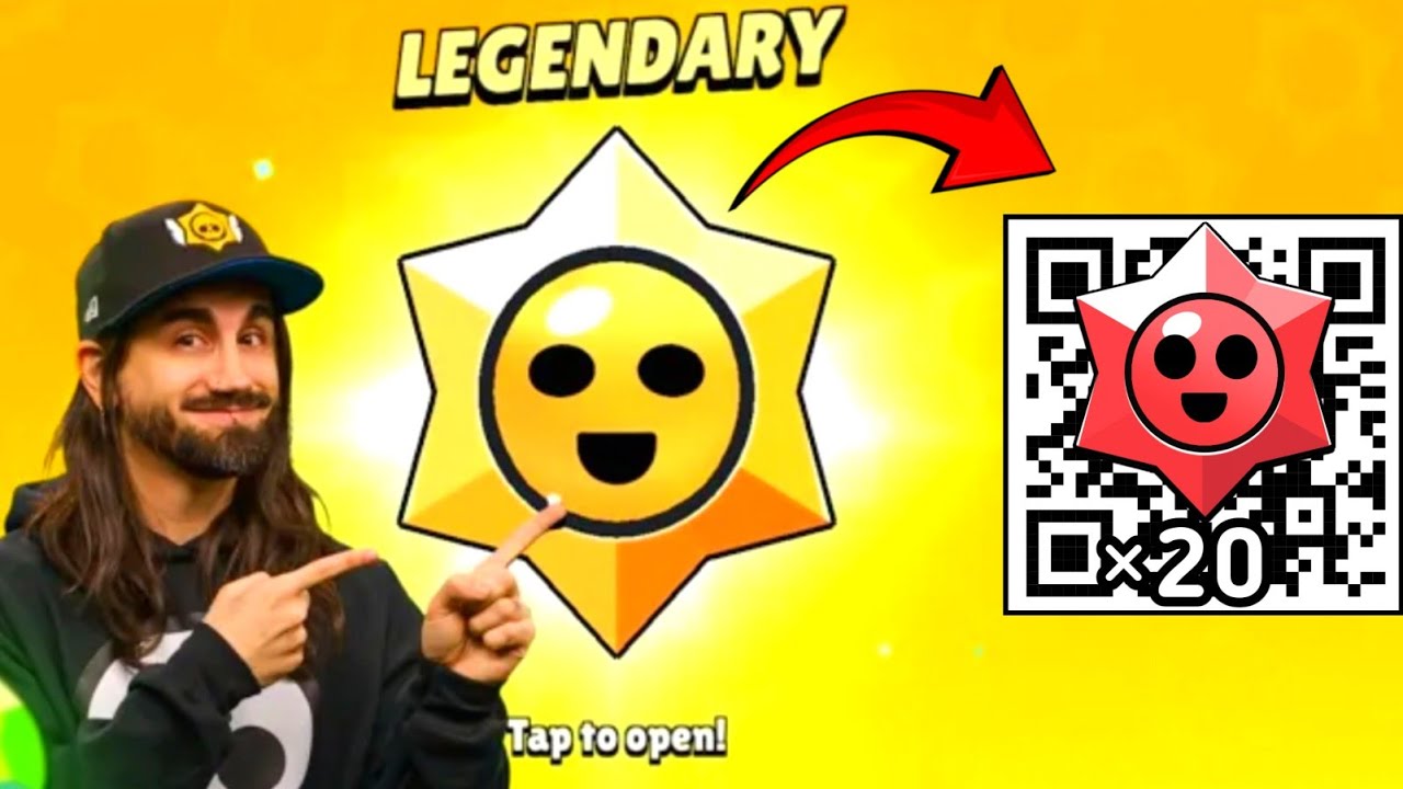 FREE 🎁×20 LEGENDARY STARS DROP & CREDITS | NEW SECRET QR CODES | BRAWL ...
