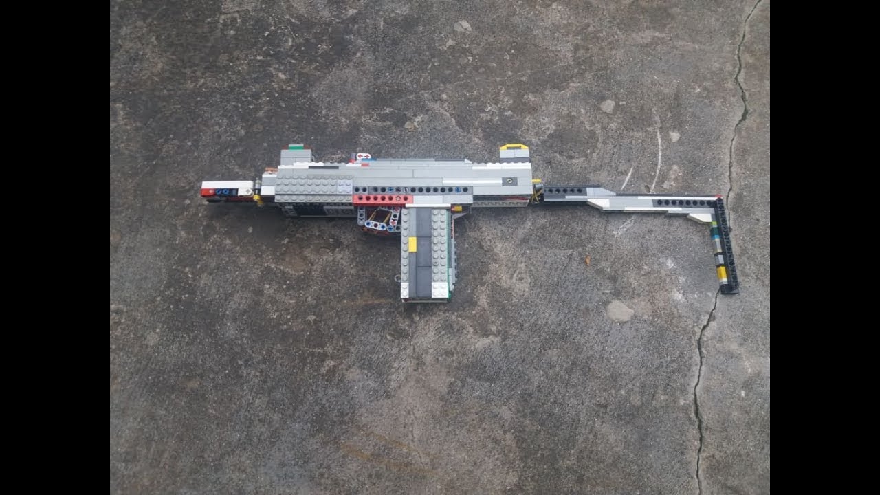 Súng Lego Uzi SMG bắn đạn(Lego Uzi SMG) - YouTube