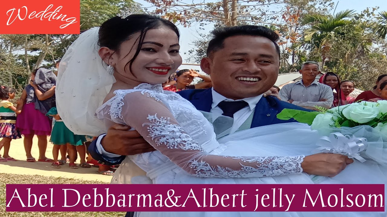 Christian wedding|| Abel Debbarma & Abert jelly Molsom - YouTube