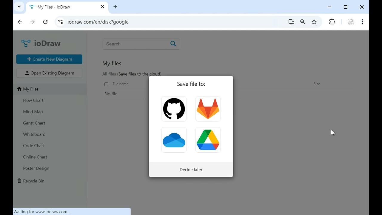 Log in to ioDraw using Google - YouTube