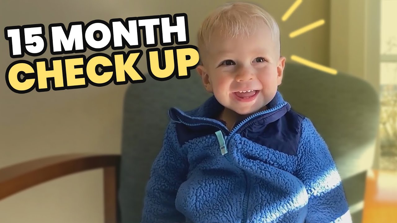 15 month Well Child Check up | Mower Moments Family Vlog - YouTube
