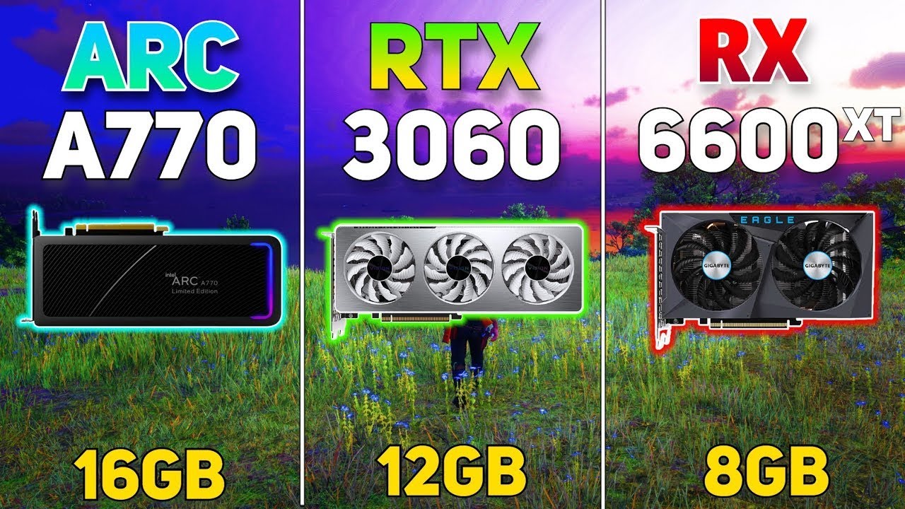 Intel ARC A770 vs RTX 3060 vs RX 6600XT | Gaming Benchmark | Test in 11 ...