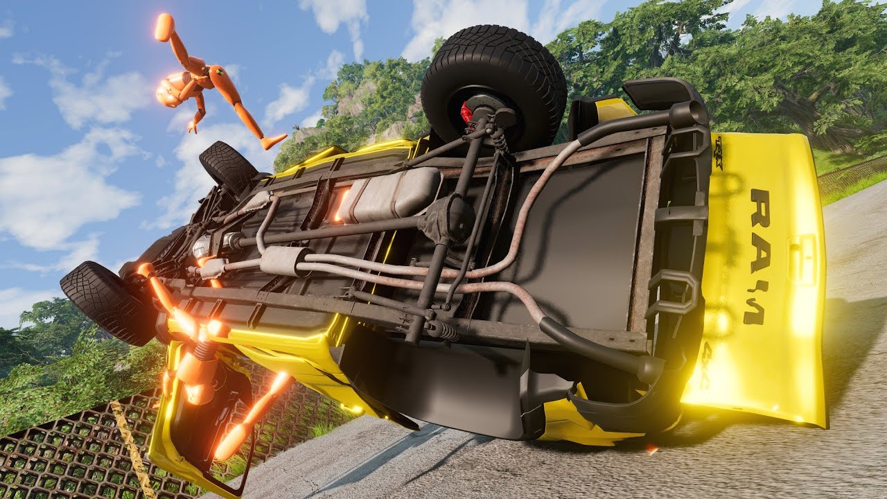 High Speed Car Crashes VS SEATBELT | BeamNG.drive [GGH] - YouTube