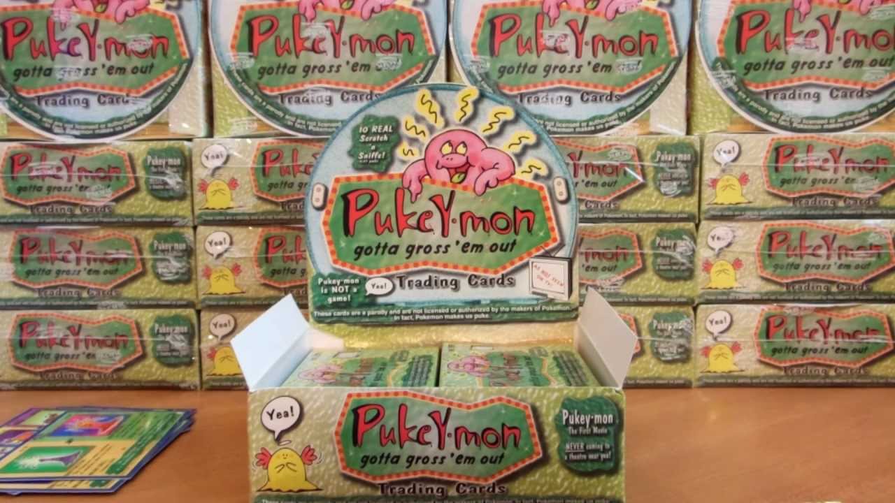 Pukeymon Box Opening Series - Box One, Part One - YouTube