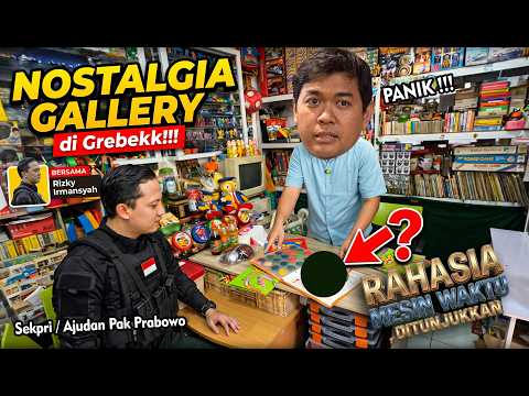 NOSTALGIA GALLERY DIGREBEK !!! Menunjukkan semua koleksinya ke Rizky Irmansyah (Sekpri Pak Prabowo)