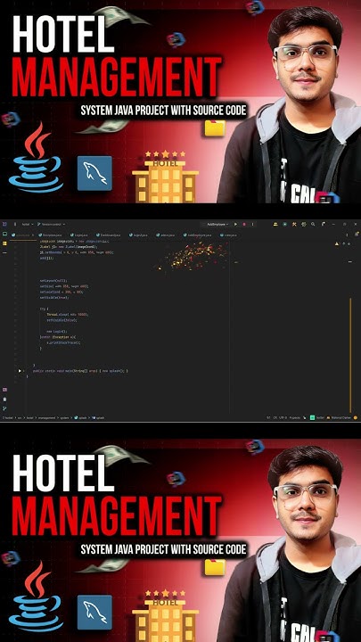 Hotel Management System Java Javaproject Sourcecode Shorts Youtube
