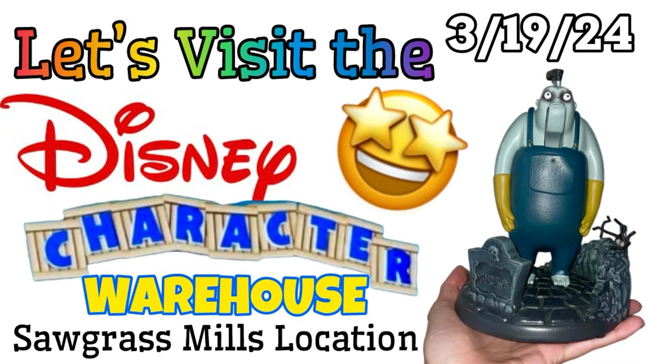 Visiting the Disney Character Warehouse! - YouTube