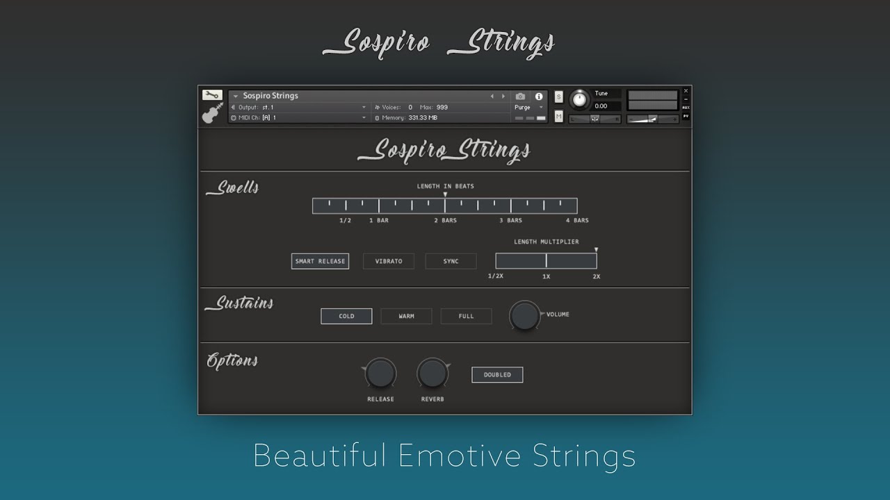 Sospiro Strings // Slow Emotive Strings // Ben Osterhouse - YouTube