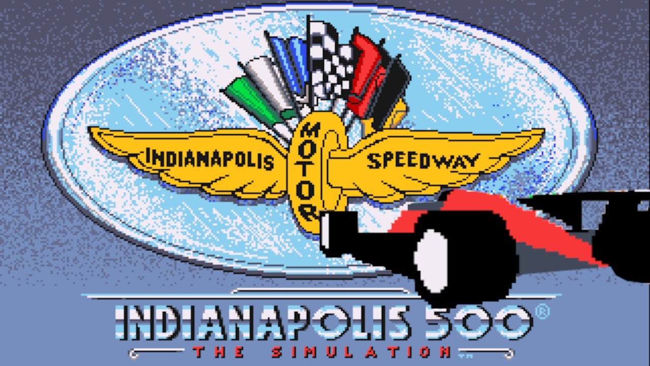 Indianapolis 500 The Simulation by Papyrus (1989 DOS) - YouTube
