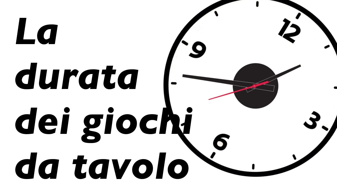 Quale è la durata ideale di un gioco? - YouTube