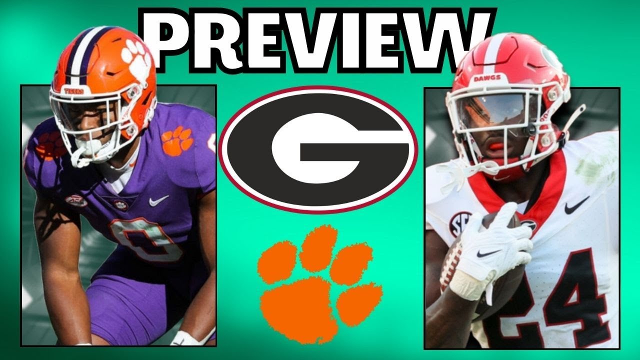 Clemson vs Georgia | College Football Week 1 Game Preview - YouTube