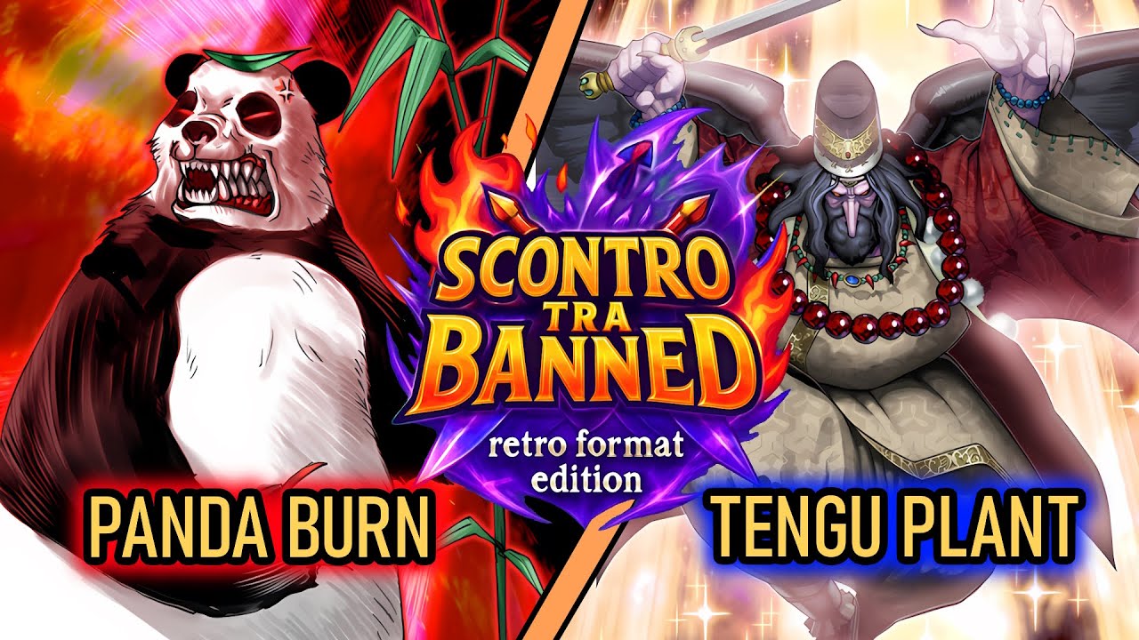 Panda burn (2005) vs Tengu plant (2011) | SCONTRO TRA BANNED retro ...