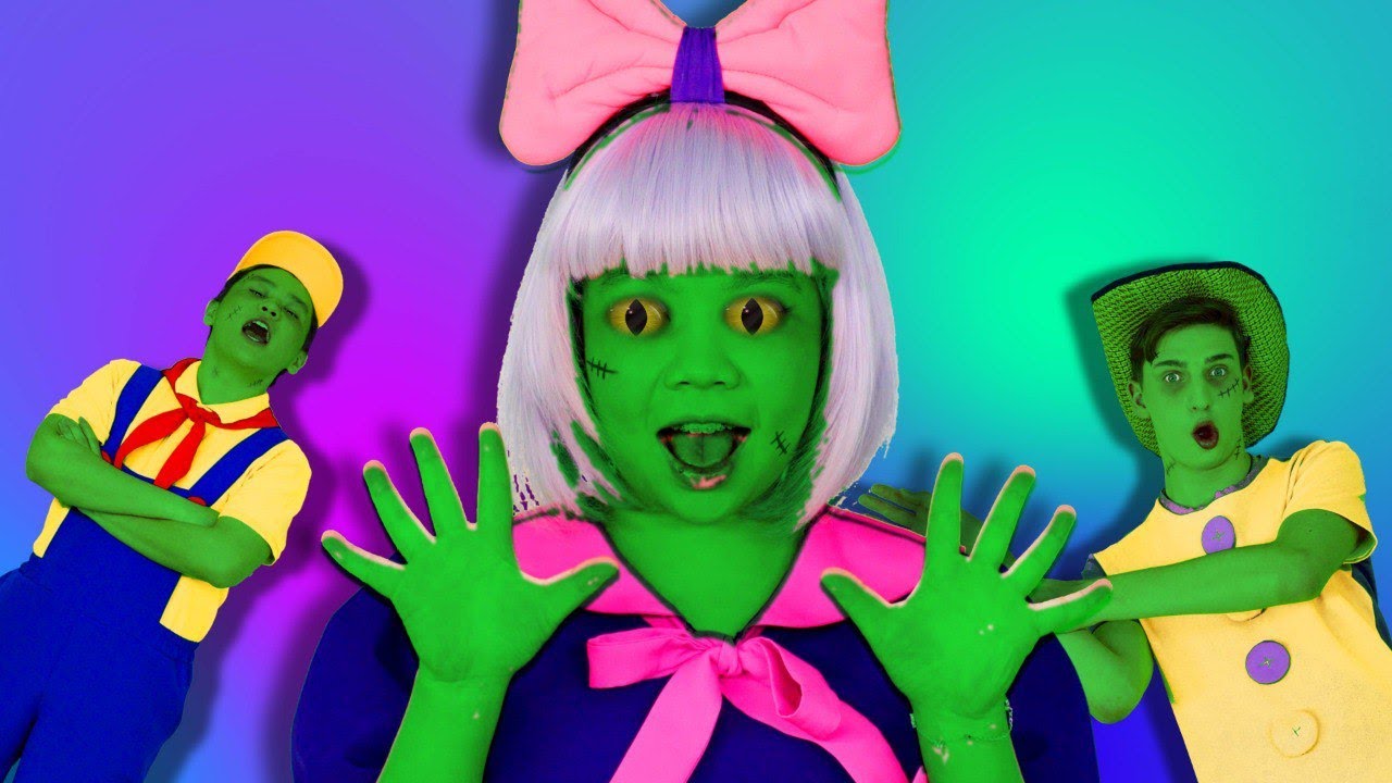 Aram Zom Zom Zombie & Tiny Zombie | Kids Funny Songs - YouTube