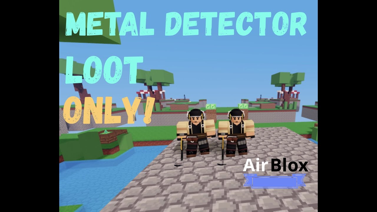 So I Did The Metal Detector Loot Only Challenge In Roblox Bedwars