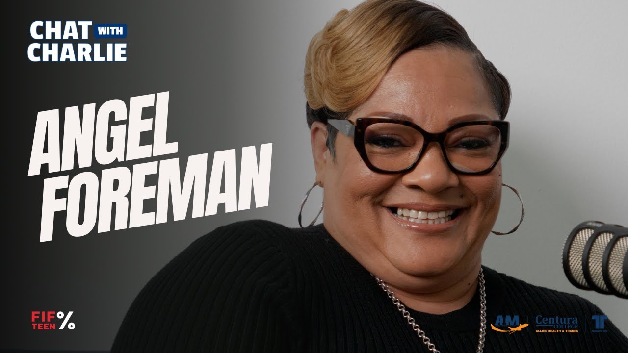 Chat with Charlie: Season 2 Ep. 2 ft. Angel Foreman | 15Percent - YouTube
