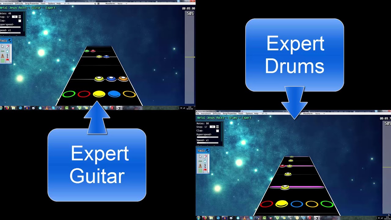 Metal Jesus Rocks Theme - Expert - Moonscraper - Clone Hero - YouTube