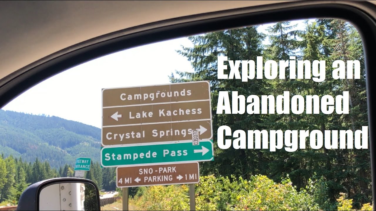 Exploring an Abandoned US Forest Service Campground - YouTube
