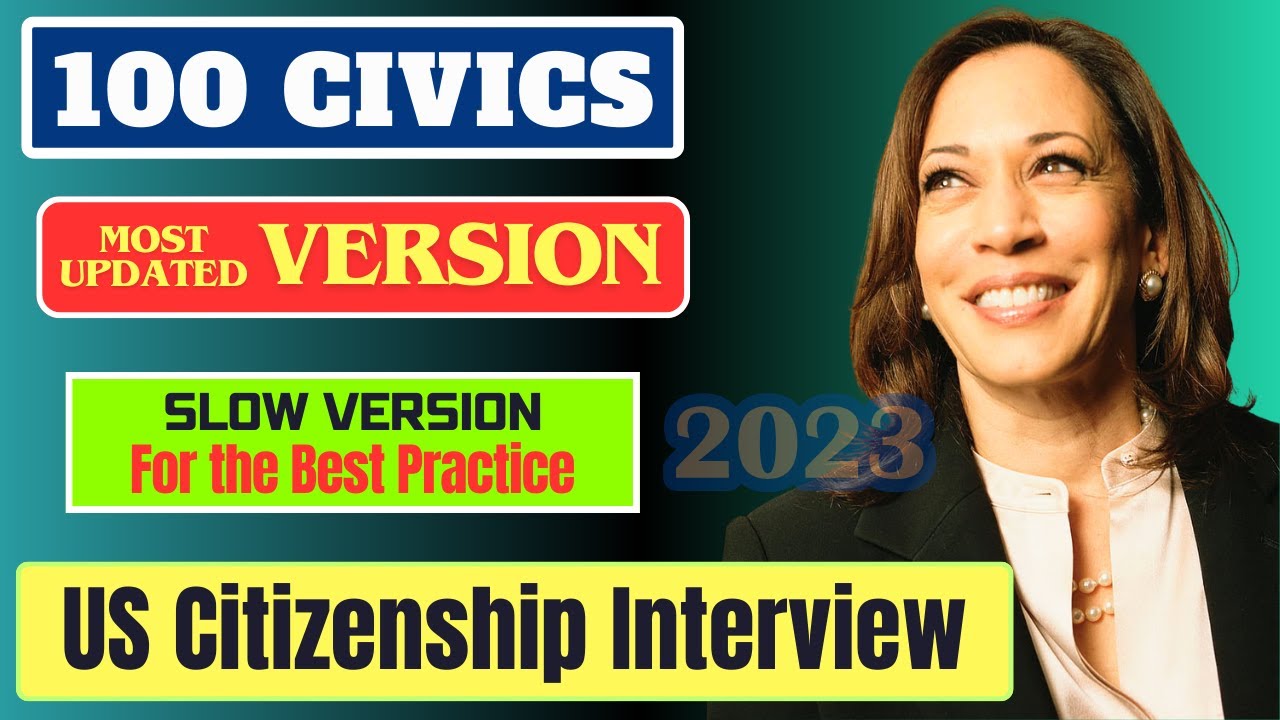 (Most Updated with Easy Answer) USCIS Official 100 Civics Questions ...