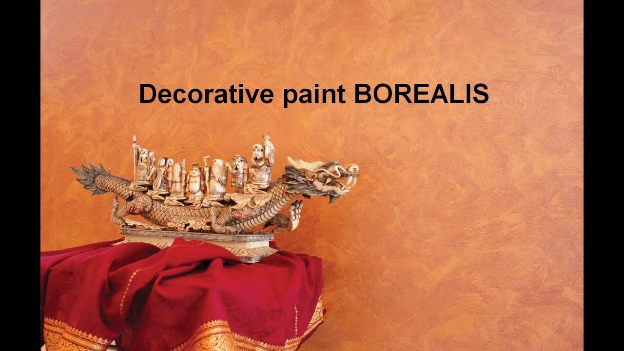RILAKDEKOR - How to apply decorative paint BOREALIS - YouTube