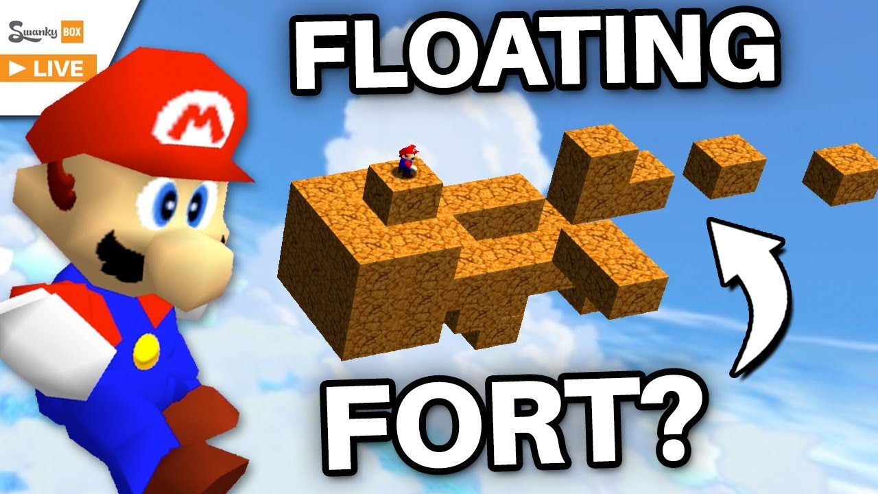 The BLOCK FORT in the Sky! (Super Mario 64) - YouTube