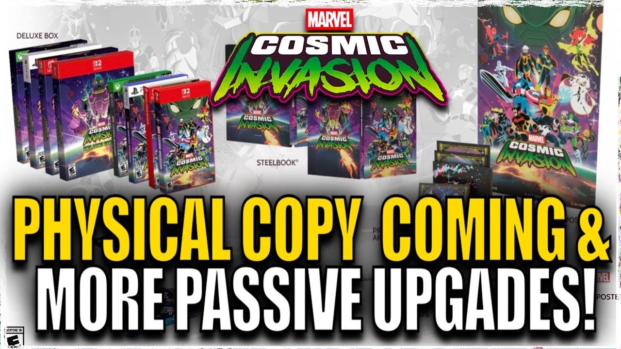 Marvel Cosmic Invasion: Physical Copy Release & MORE Passive Upgrades ...
