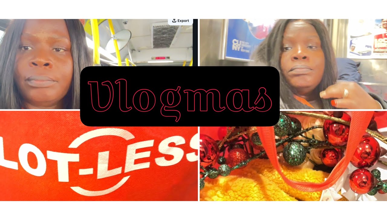 VLOGMAS:Shopping at Lot-Less for Christmas decoration. Stoped at the ...