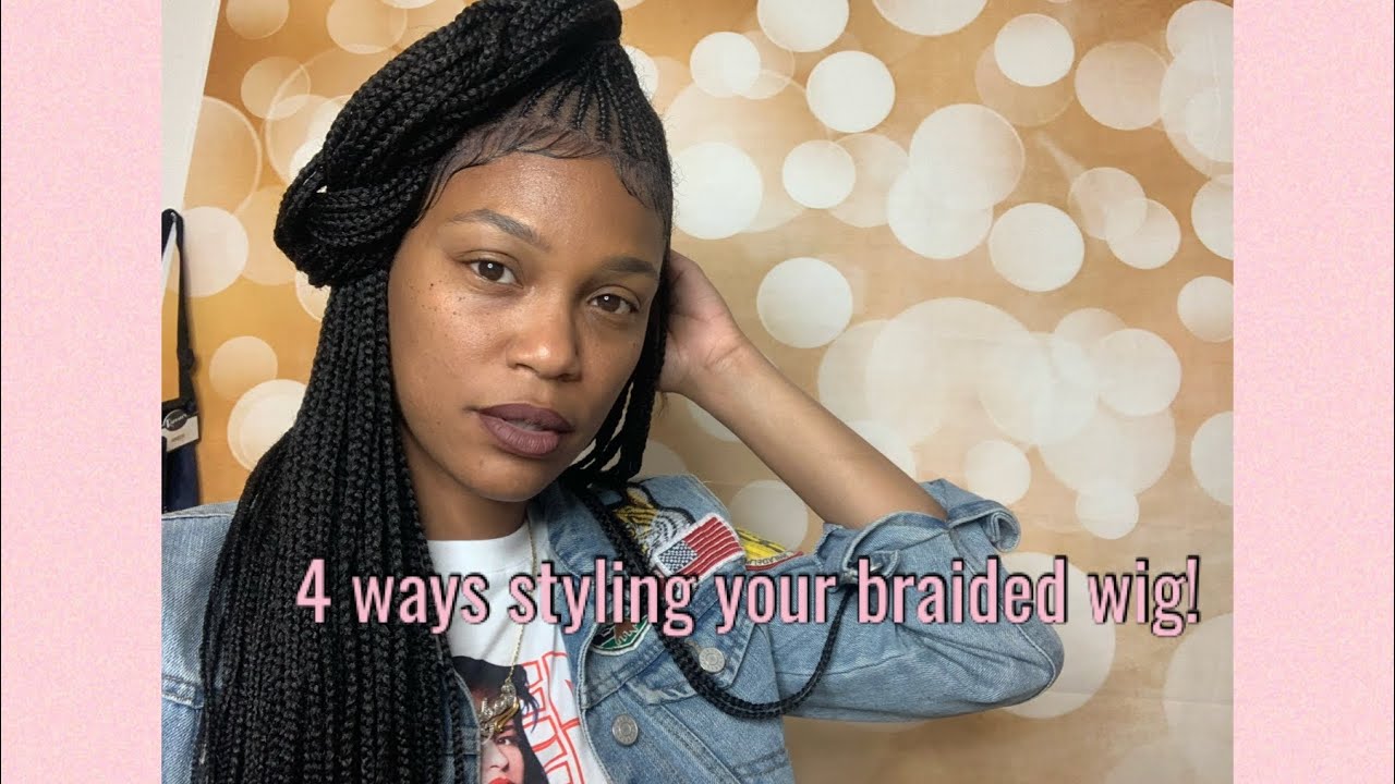 HOW TO SLAY YOUR BRAIED WIG Ft/“ BRAIDS QUEEN” 🤩 - YouTube