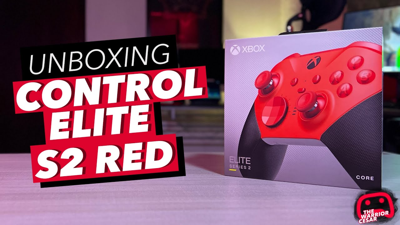 Unboxing Control Elite Series 2 Core Rojo en Español (MX) - YouTube