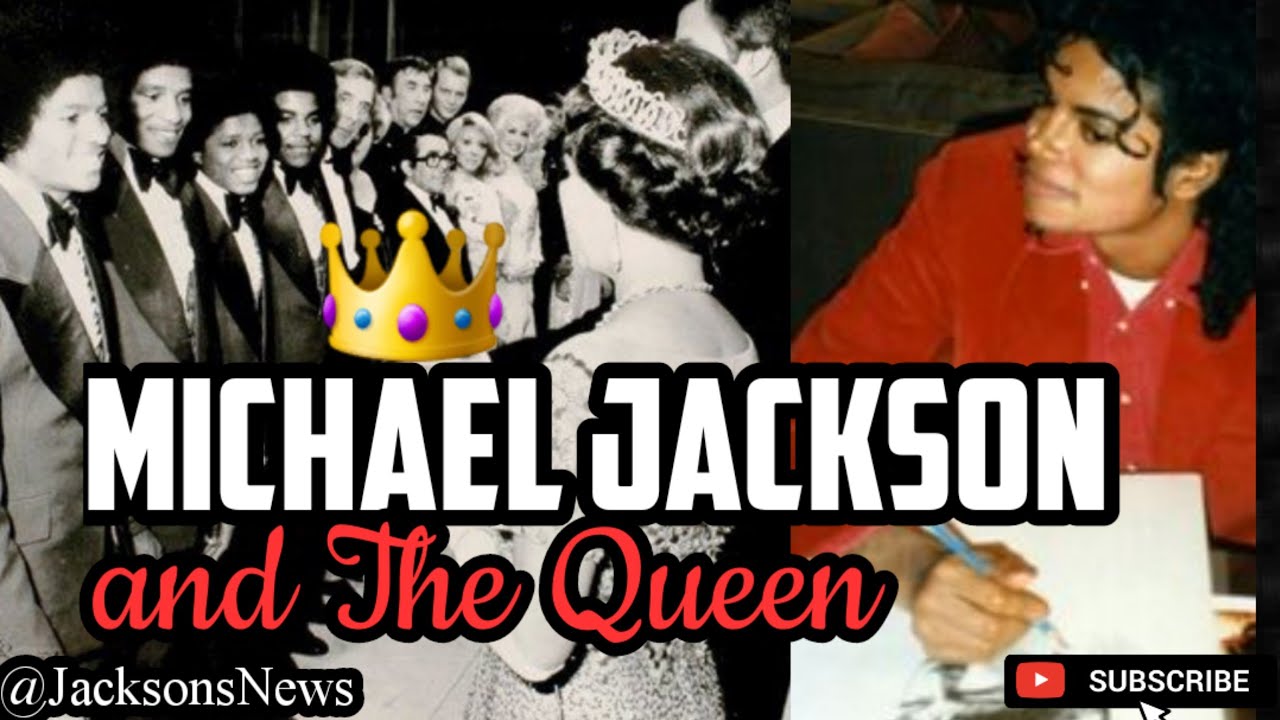 Michael Jackson painted the Queen Elizabeth 👑 - YouTube