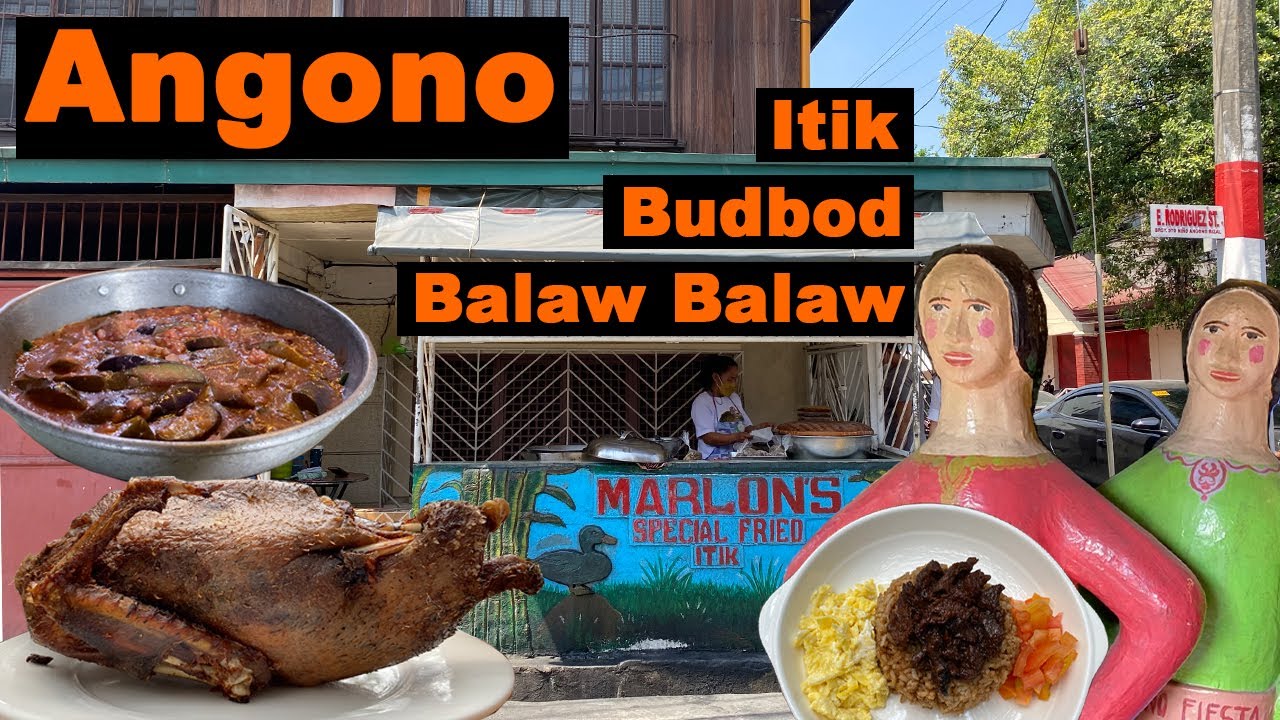 Angono Fried Itik Budbod at Balaw Balaw Tikim#54 - YouTube