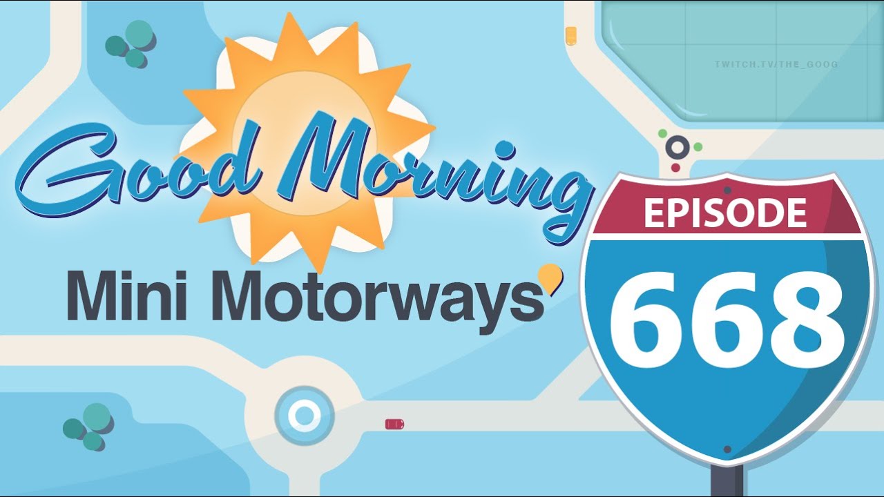 The Occasional Goodness of Doctor Who || Good Morning Mini Motorways ...