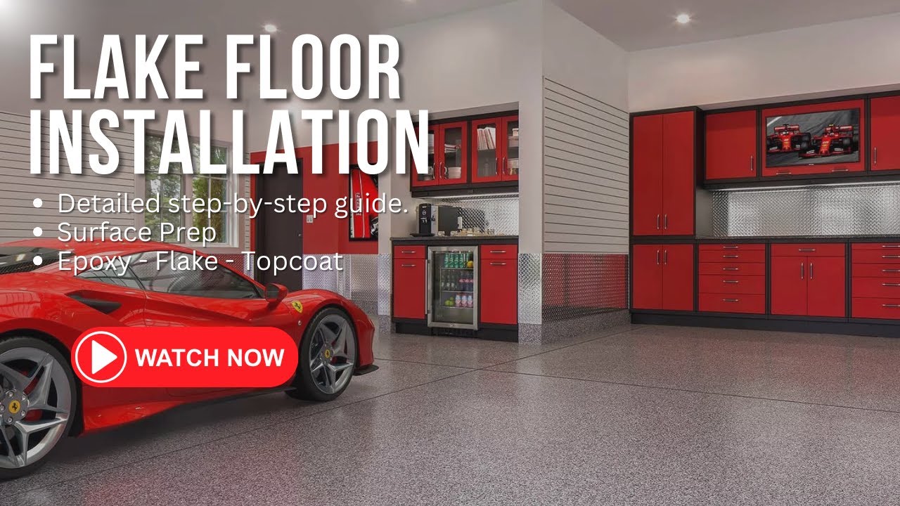 FULL BROADCAST FLAKE INSTALLATION- SAVE MONEY AND INSTALL IT YOURSELF ...