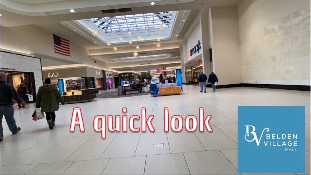 A Quick Look At The Not Dead Belden Village Mall - YouTube