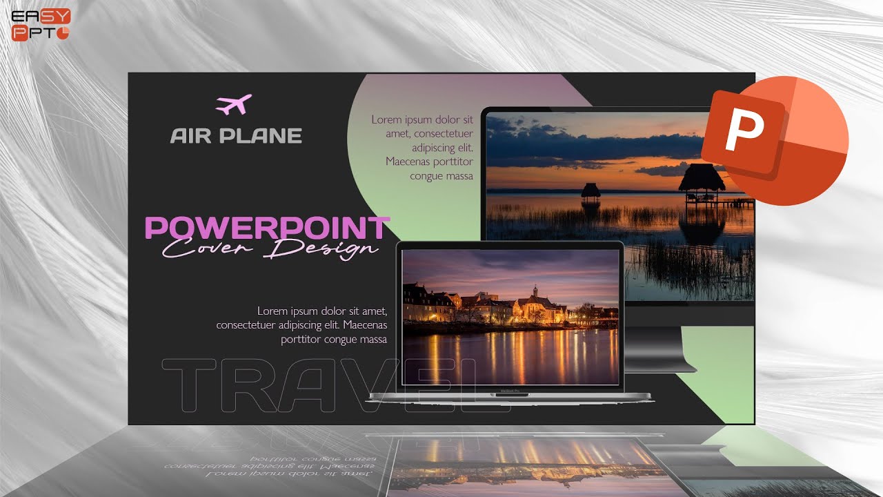 POWERPOINT TUTORIAL | HOW I CREATED A PRESENTATION COVER DESIGN - YouTube