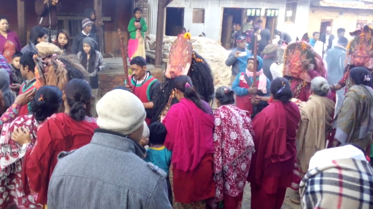 thecho jatra naudurga nach - YouTube