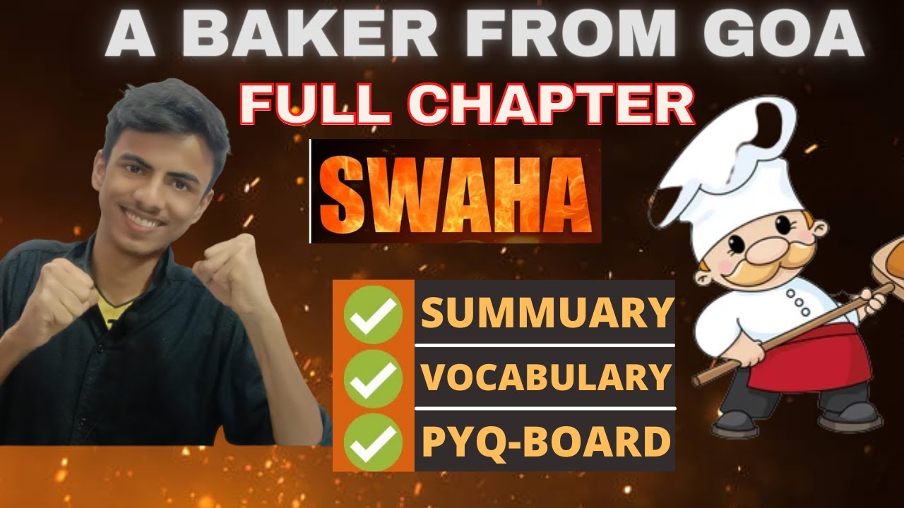 A Baker From Goa Full chapter explanation in hindi| a baker from goa ...