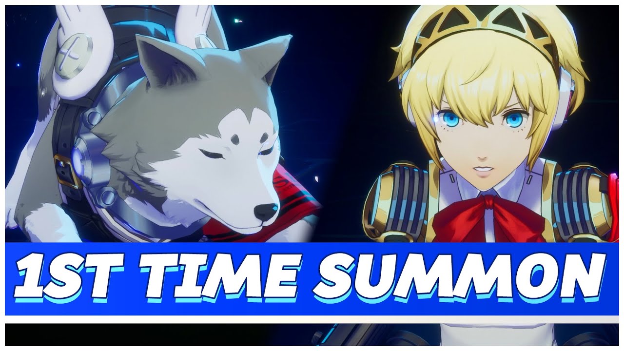 Persona 3 Reload - First Time Persona Summon (All Party Members) - YouTube