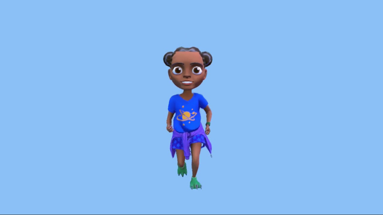 Animation - In game Idle/Running Cycle - Bed Time - Ana - YouTube