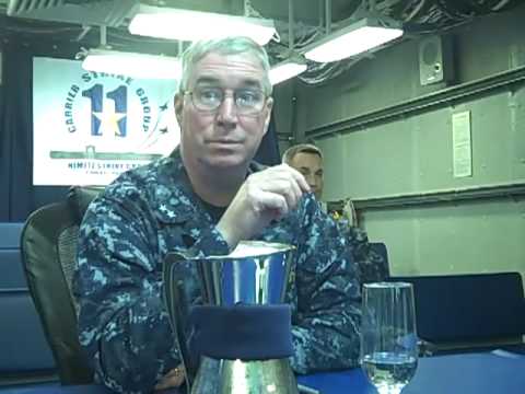 Admiral John Miller talks social media aboard the USS Nimitz - YouTube